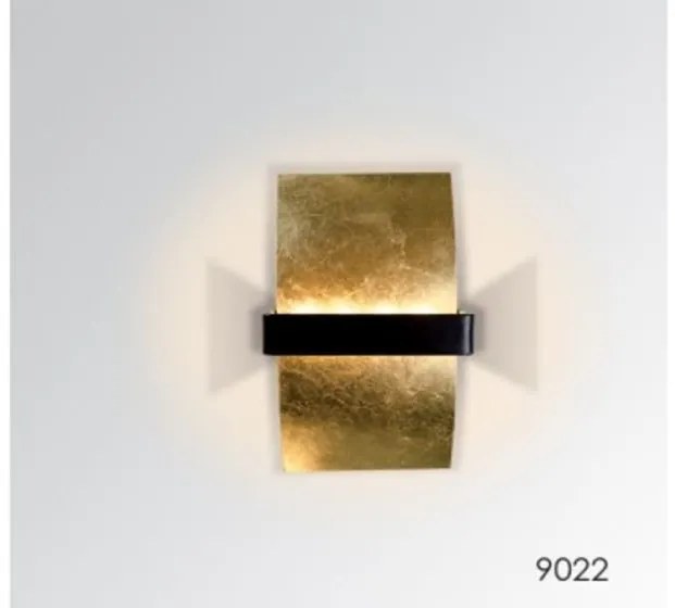 BPM 9024 Nástěnné svítidlo Altin polomatné se zlatou - BPM
