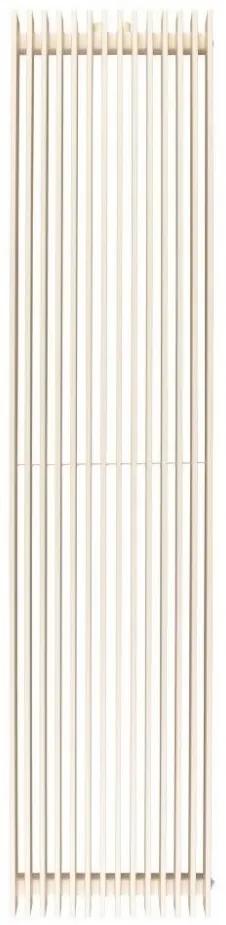 Instalprojekt Koupelnový radiátor AFRO NEW Barva radiátoru - Bílá, Rozměr radiátoru - 400 x 1600 mm, výkon 1086 W RADAFR401635