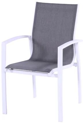 Zahradní židle Canterbury, pevná, royal white HN72680003