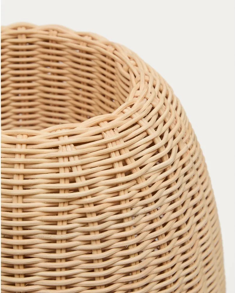 Ratanová váza v přírodní barvě (výška 40 cm) Zilna – Kave Home