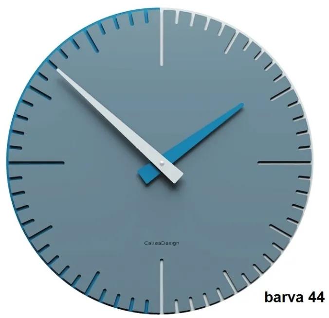 Designové hodiny 10-025 CalleaDesign Exacto 36cm (více barevných variant) Barva antracitová černá-4