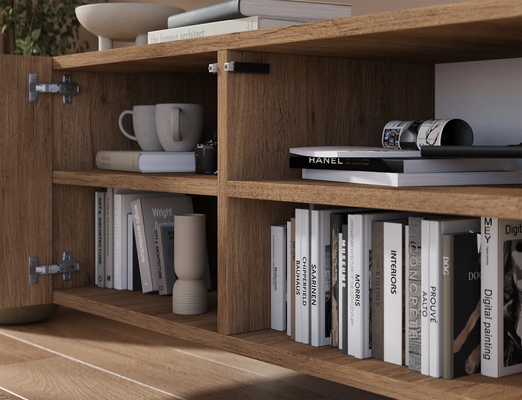 ADRK Furniture Lila Závěsný TV stolek ADRK-RTV-LIL-100-A