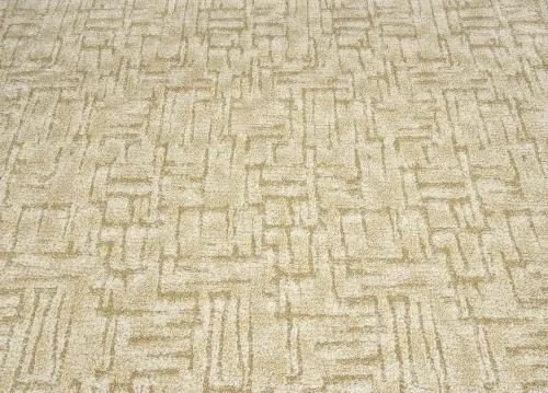 Koberce Breno Metrážový koberec DOBRO 35, šíře role 400 cm, Béžová