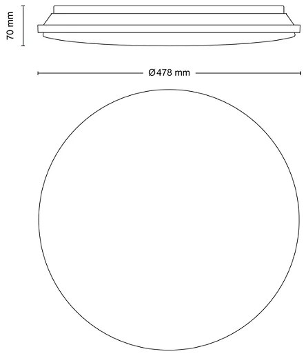 Philips - LED Stmívatelné stropní svítidlo WINCEL LED/40W/230V 2700-6500K + DO