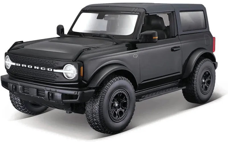 Maisto ford bronco wildtrak 2021 1:18 černá metalíza