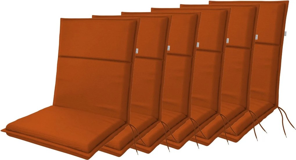 Doppler LIFE 5353 - set 6 ks polstrů na křeslo s nízkým opěradlem