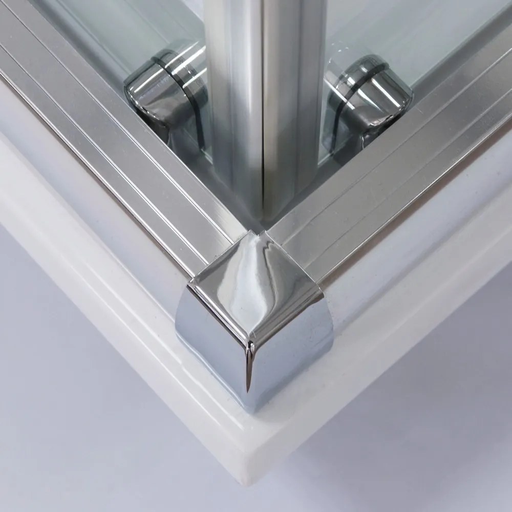 Roth Proxima Line obdélníkový sprchový kout 90 x 100 x 200 cm brillant transparent PXS2L/900_PXS2P/1000_br_tr_200 Koupelny Bernold