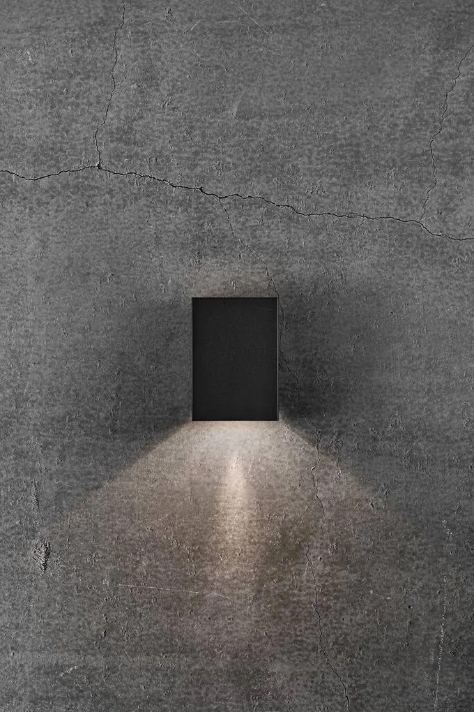 NOR 2019041003 Venkovní nástěnné svítidlo Fold 10 2x3,5W LED černá čirá - NORDLUX