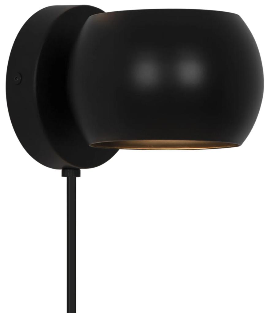 Nástěnná lampička NORDLUX Belir - černá