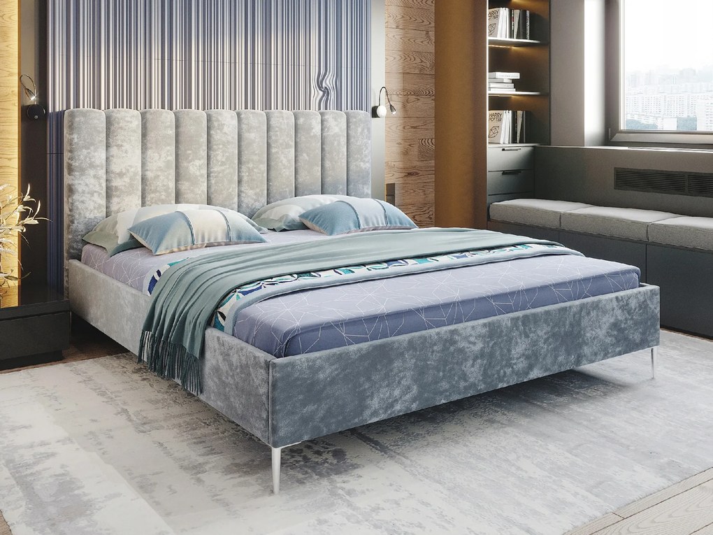 PROXIMA STORE.cz - Čalouněná postel CAROLLA - barva na míru - 120/140/160/180 Veľkosť postele: Pre matrac 160 x 200 cm