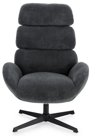 BIZZOTTO Otočné křeslo VIOLANTE BLACK 0733507