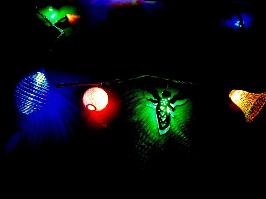 Ozdoby na LED diody vánočních řetězů a závěsů Tvar: Anděl