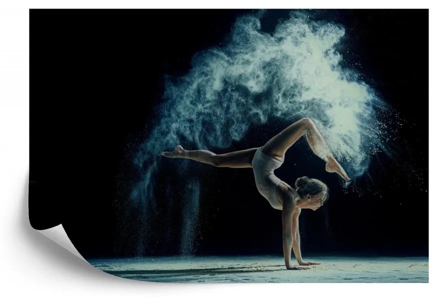 Fototapeta Gymnastka Během Představení Hladký vinyl 104x70.5