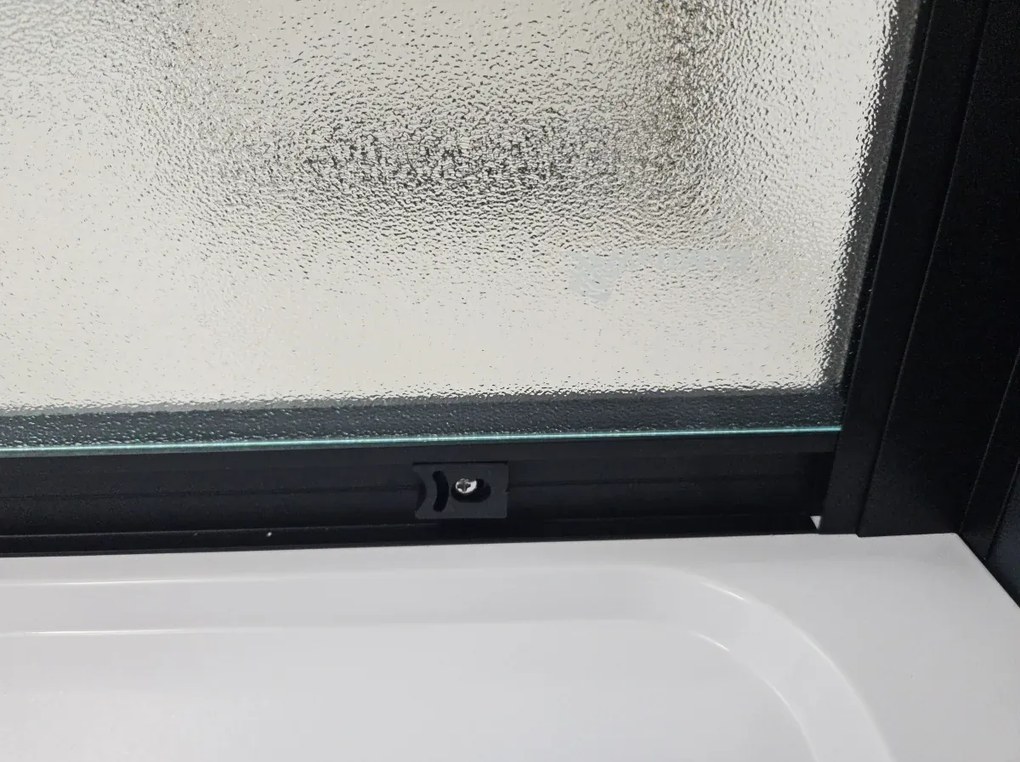 POINT BLACK 100x90 Grape Obdélníková sprchová zástěna