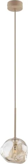 Brilagi - Lustr na lanku VULCANO 1xG9/8W/230V pr. 15 cm béžová/kouřová béžová