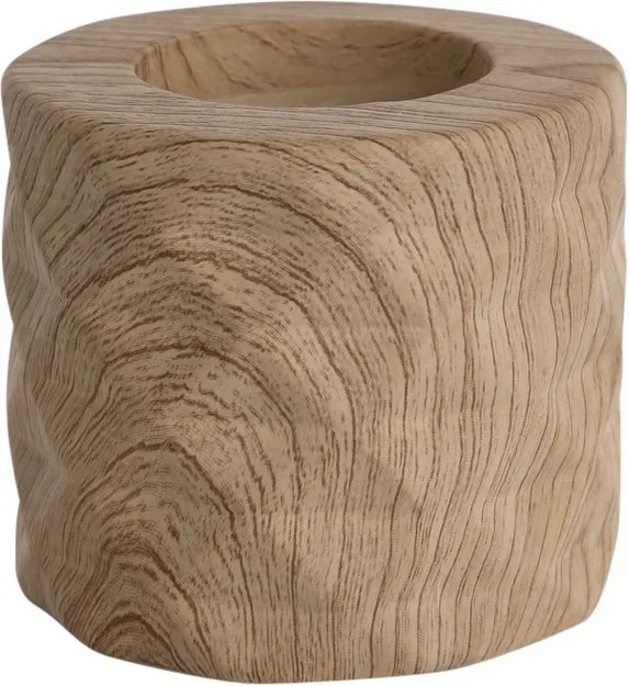 Altom Svícen porcelánový Wood, 8 x 7 cm