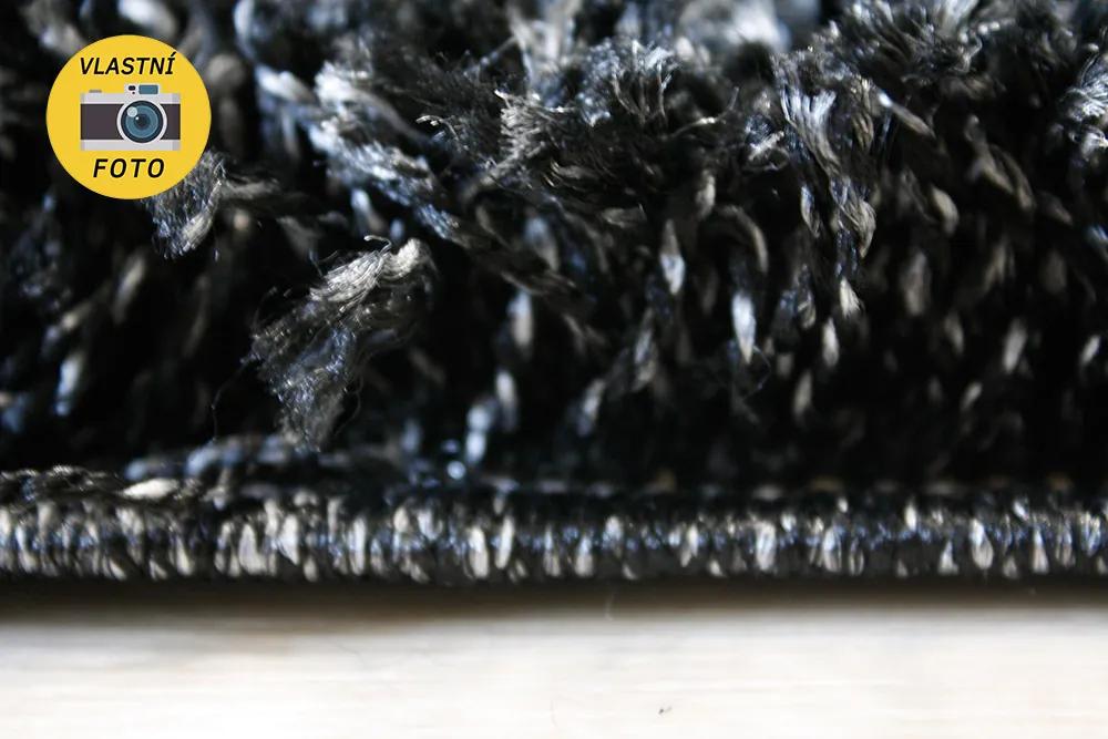 Ayyildiz Chlupatý kusový koberec Dream Shaggy 4000 černý Typ: 200x290 cm