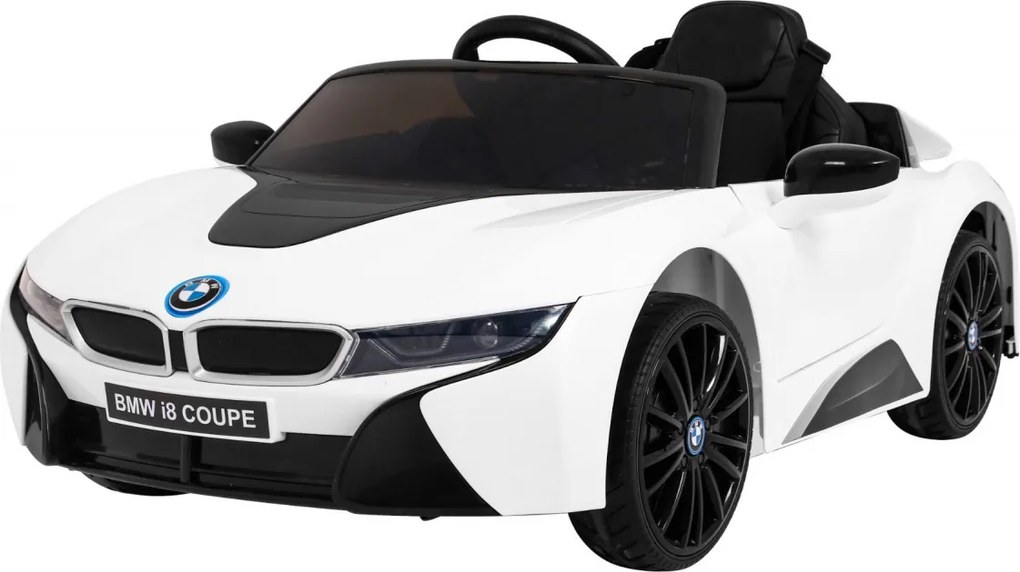 Ramiz Elektrické autíčko BMW i8 Lift bílé + dálkové ovládání