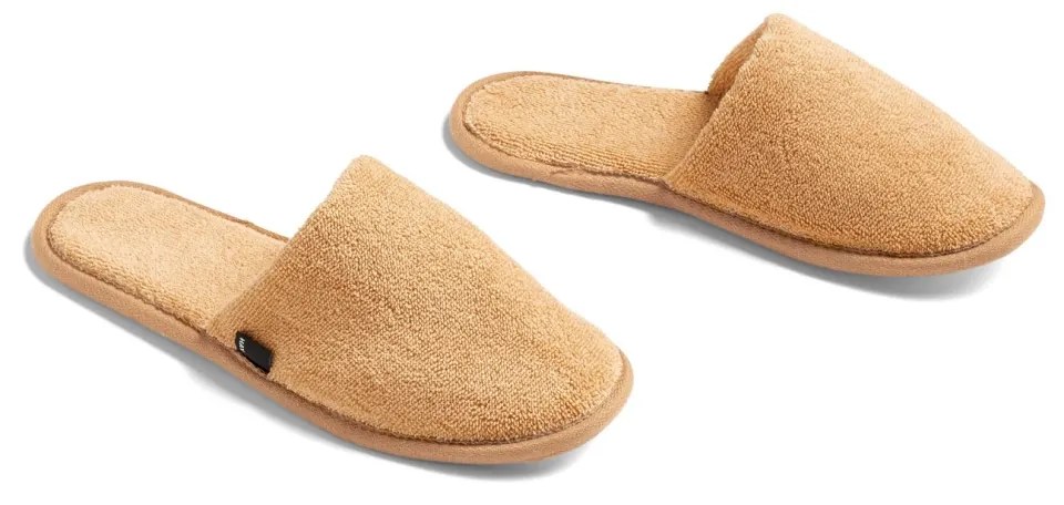 Pantofle Frotté Slippers Warm Yellow HAY