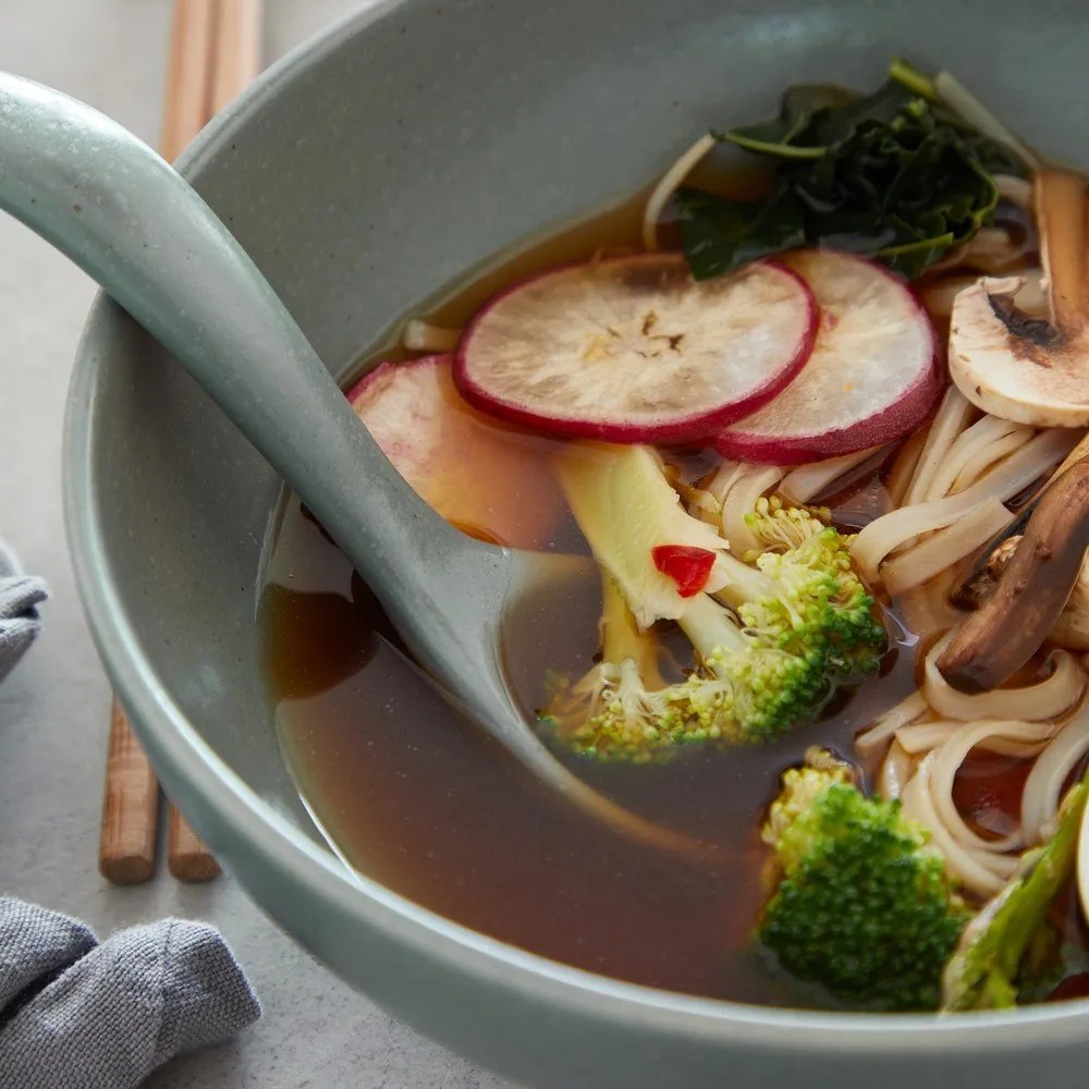 Zelená ramen miska z kameniny 970 ml Pacifica – Casafina