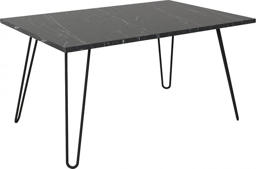 Casarredo - Komfort nábytek Konferenční stolek DEKARA mramor černý
