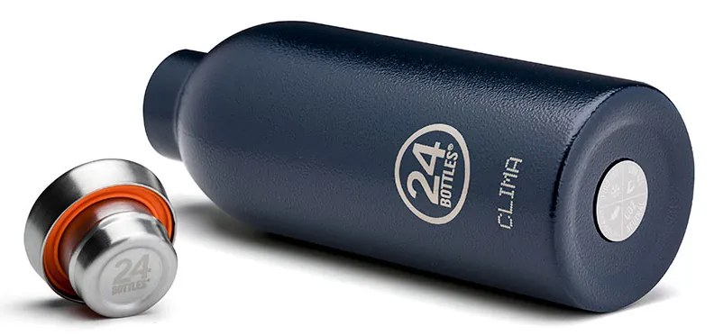 Nerezová termo láhev Clima Deep Blue 850ml 24 Bottles
