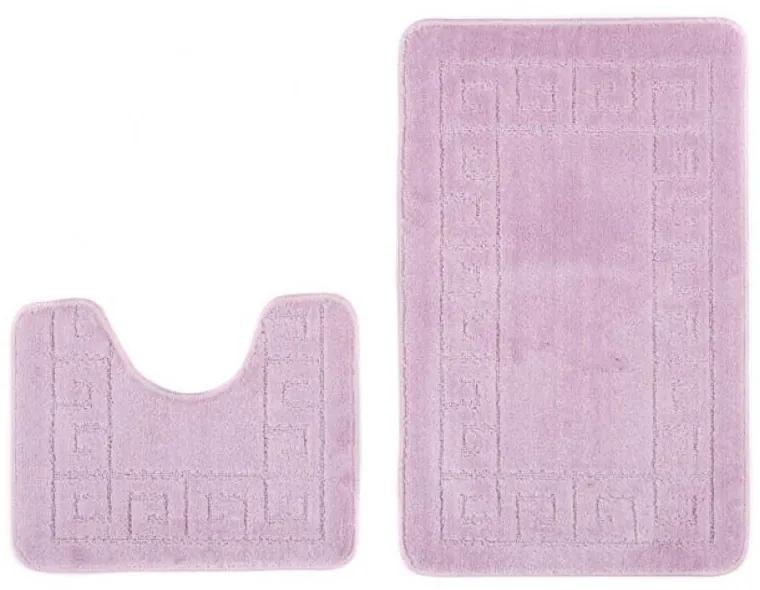 Koupelnové předložky 1030 fialové 2 ks 50x80cm
