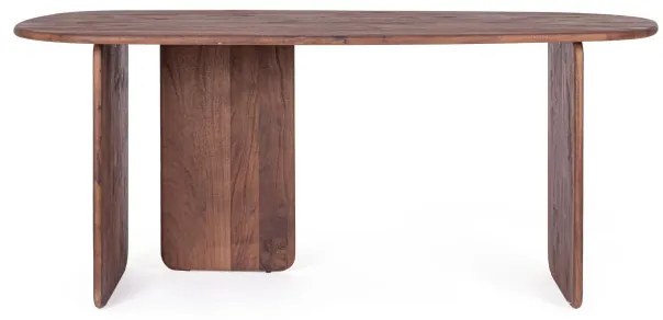 BIZZOTTO Jídelní stůl NAYANA hnědý 180x90 cm 0747006
