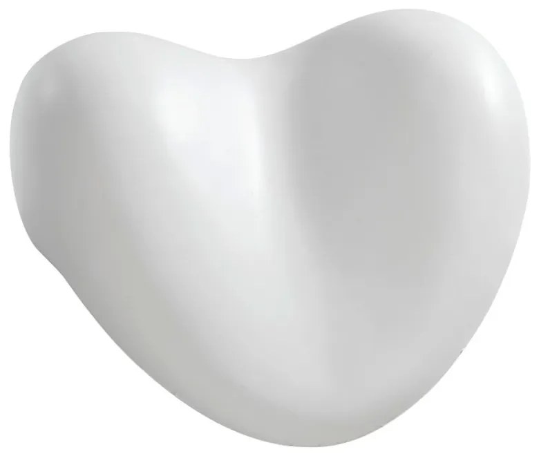 Bílá opěrná podložka do vany Wenko Bath Pillow White, 25 x 11 cm