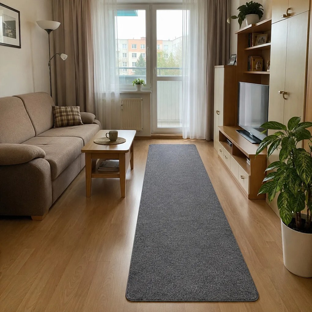Vopi, Běhoun na míru Apollo Soft antra, šíře 70 cm, šedá, chodba / předsíň