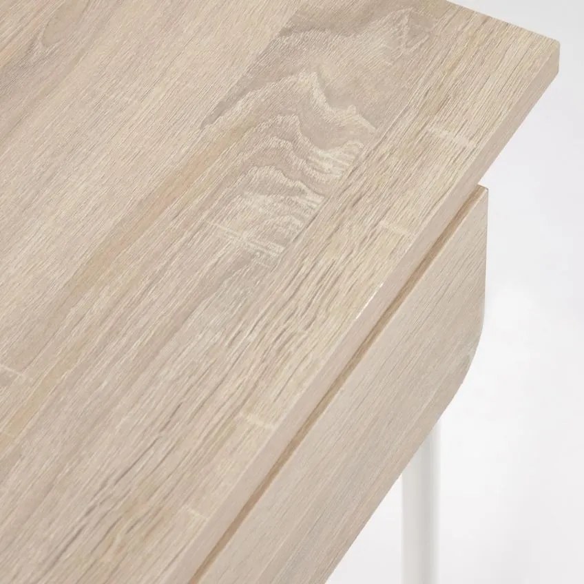 OnaDnes -20% Dřevěný psací stůl Kave Home Yamina 100 x 62 cm