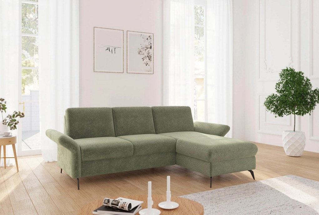 XXXLutz ROHOVÁ SEDAČKA, textil, světle zelená Sit & More - Sedací soupravy - 00014401614S