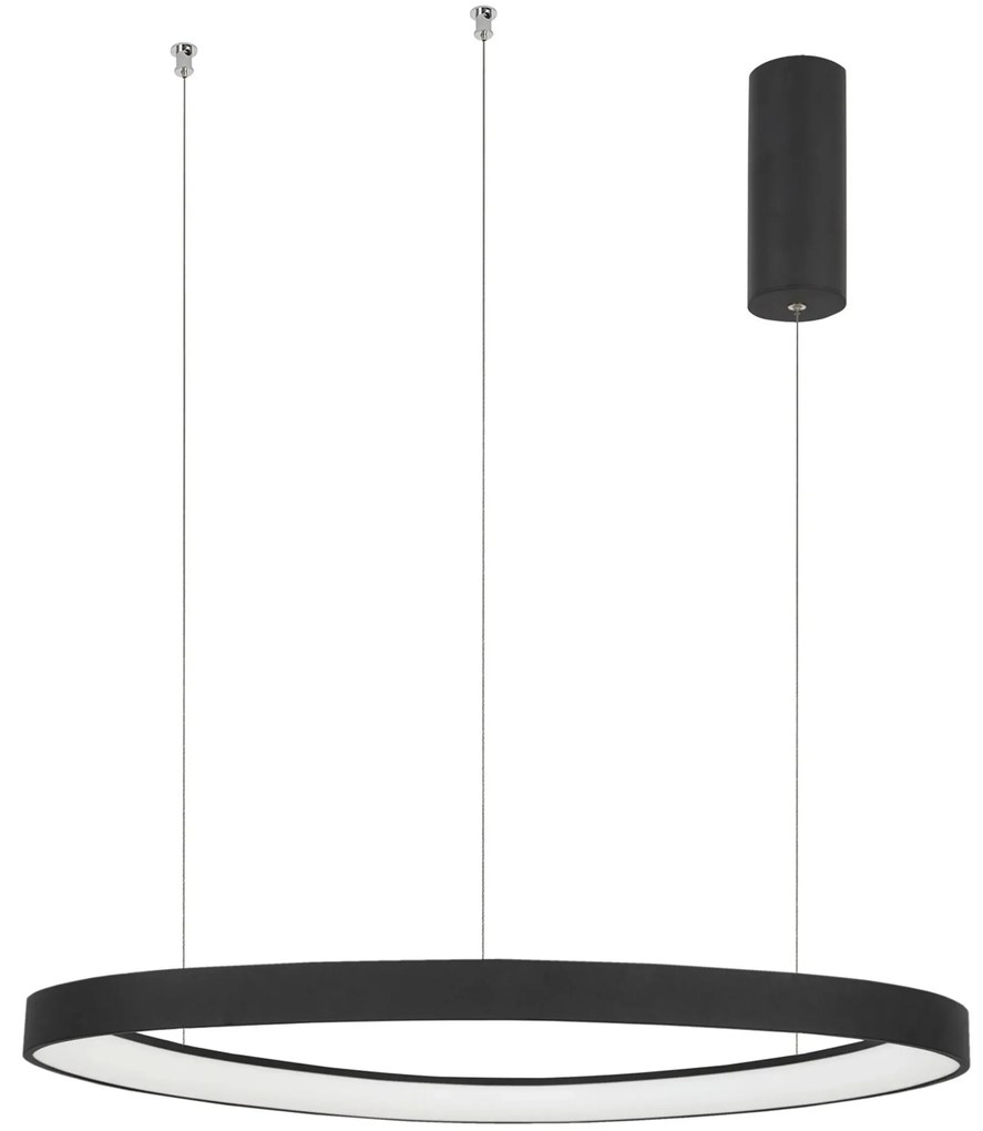 Moderní LED lustr Pertino 48 2700K černé