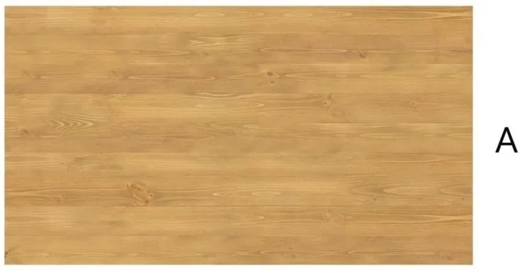 ARTEN Rustikální jídelní stůl POPRAD MES03A - borovice (bílý vosk) ROZMĚR: (š/h/v) 160 x 80 x 76 cm