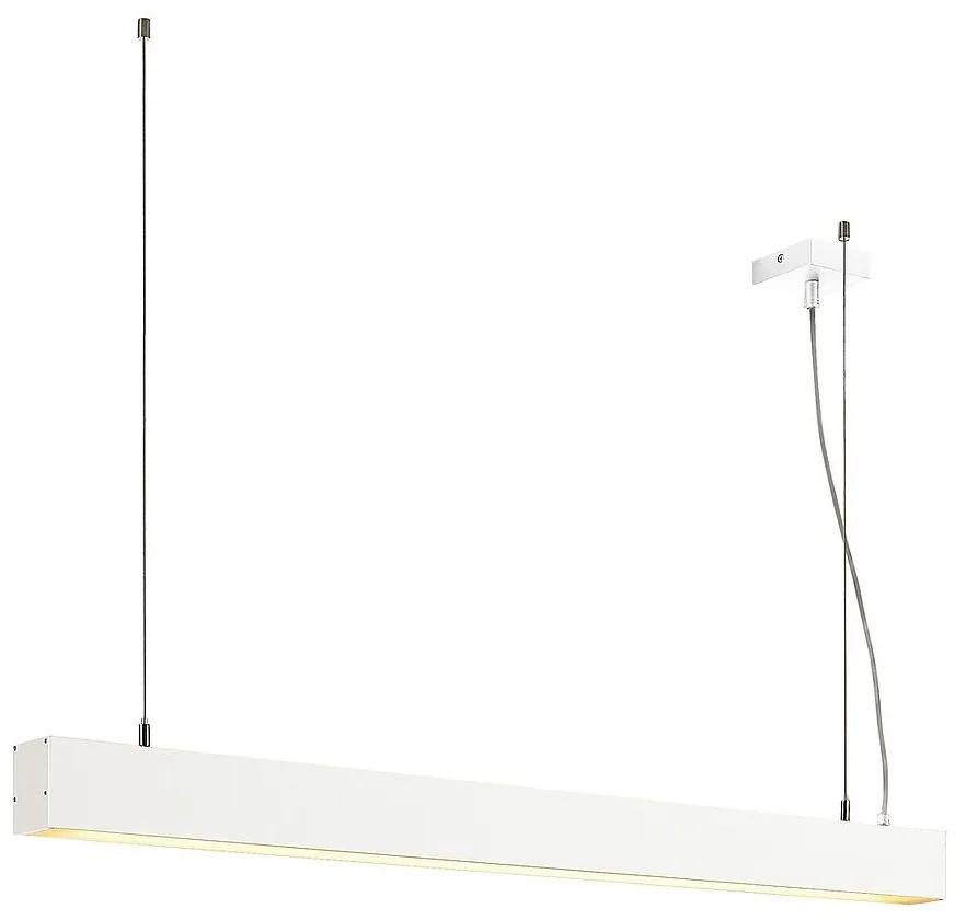 BIG WHITE GLENOS, profilové závěsné svítidlo, LED, 3000K, bílé, 1 m, 43 W 210001