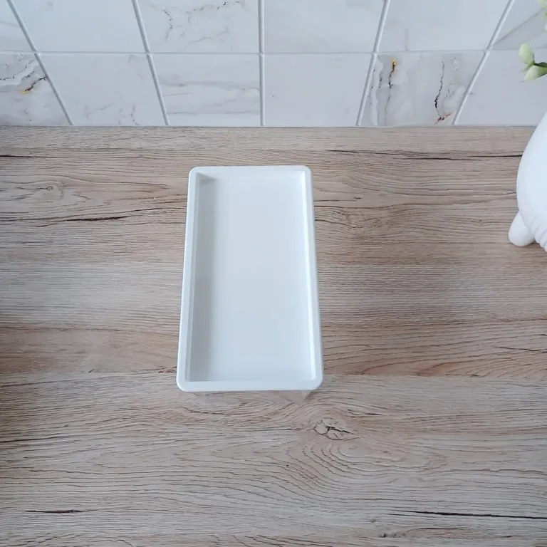 DÓZA NA SUCHÉ POTRAVINY 800 ml – nízká, průhledná | DomaLEP varianta: ŠEDÁ