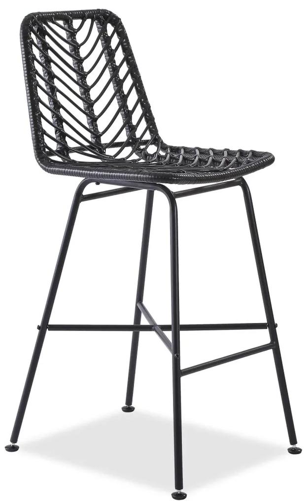 Barová židle STOOL H97 černá