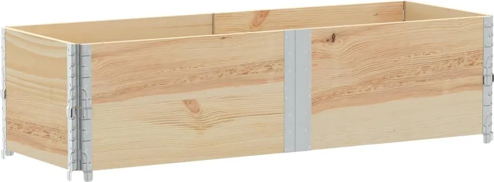 Zahradní truhlík 150x50 cm masivní borové dřevo 3295407