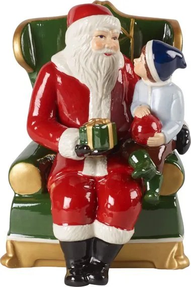 Villeroy & Boch V&B Christmas Toys Santa na křesle 14-8327-6636