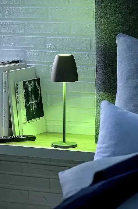 German Nabíjecí stolní LED lampa Silea / 3,3 W / antracit