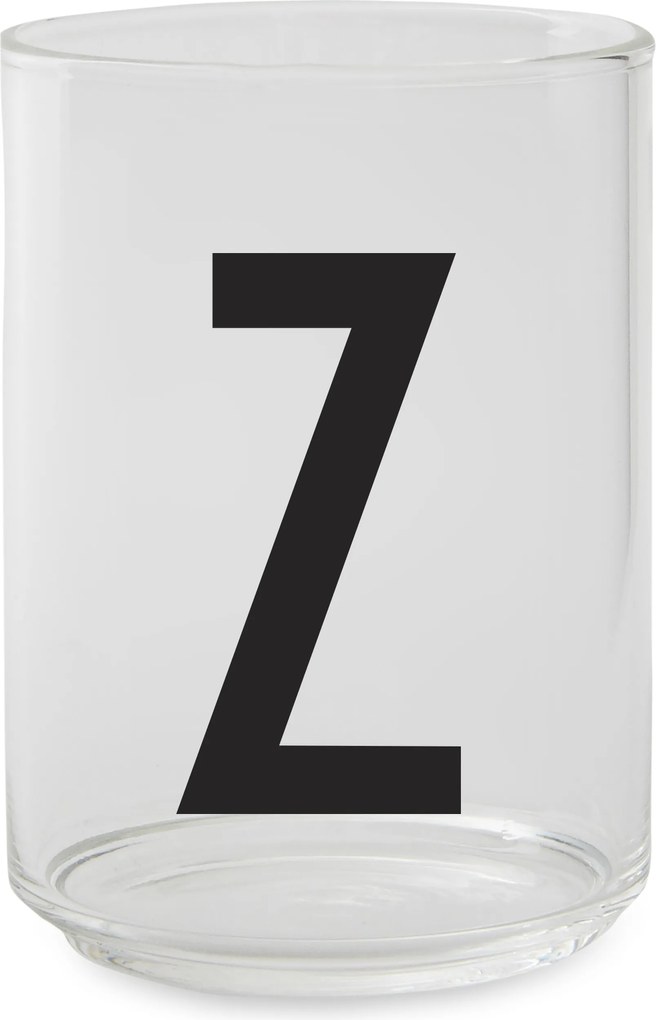 Skleněný pohár AJ písmeno Z