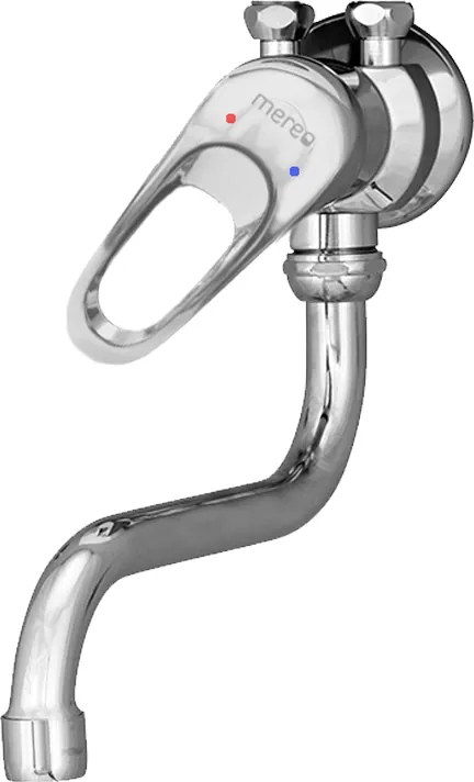 Mereo Mereo, Dřezová nástěnná baterie s ramínkem 3/4", chrom, CBE301020M