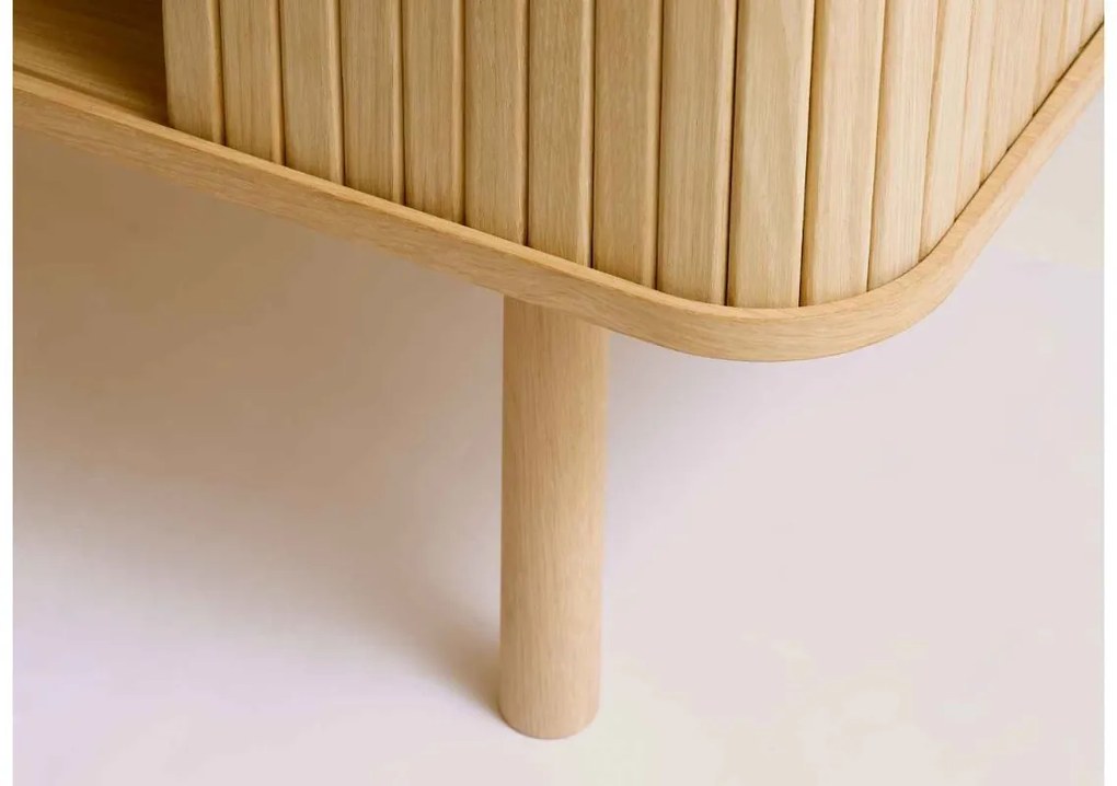 Designový TV stolek Parveen 160 cm přírodní dub