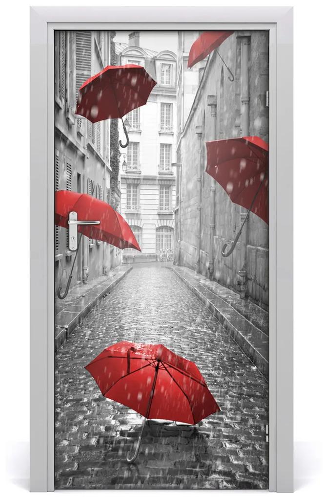 Fototapeta samolepící na dveře deštník Francie | BIANO