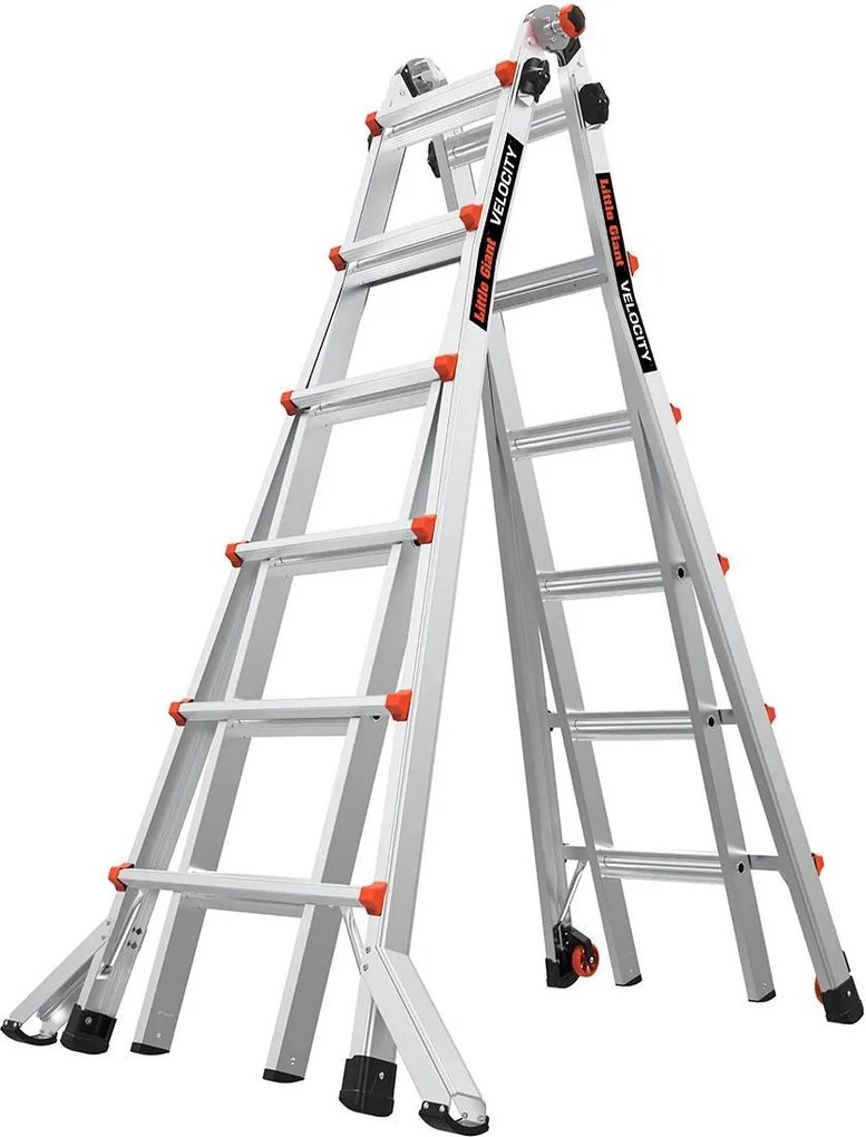 Little Giant - Velocity univerzální kloubový žebřík dosah: 213-335 /401 cm, model: 13