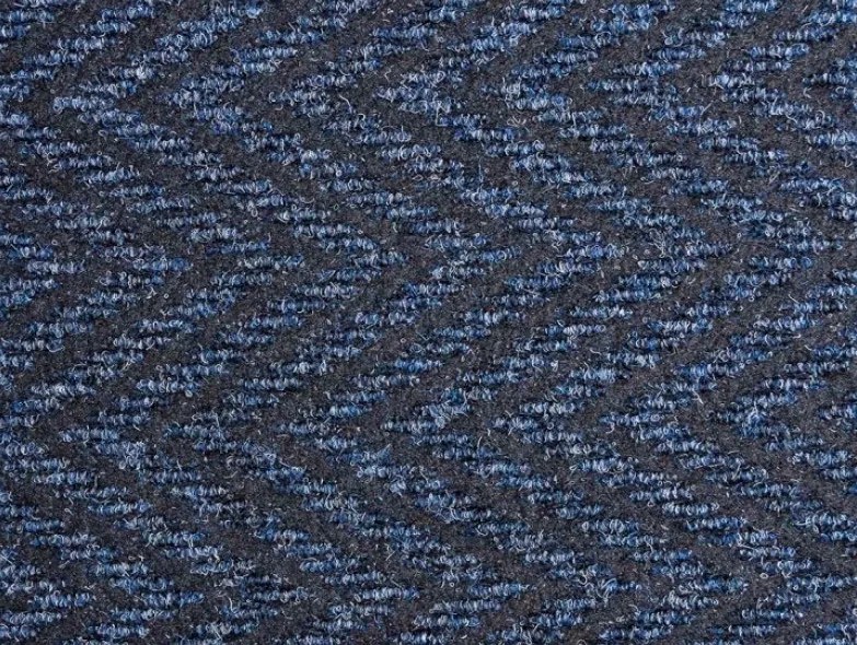 VEBE FLOORCOVERINGS BV Čisticí zóna Boomerang 36 modrá BARVA: Modrá, ŠÍŘKA: 2 m