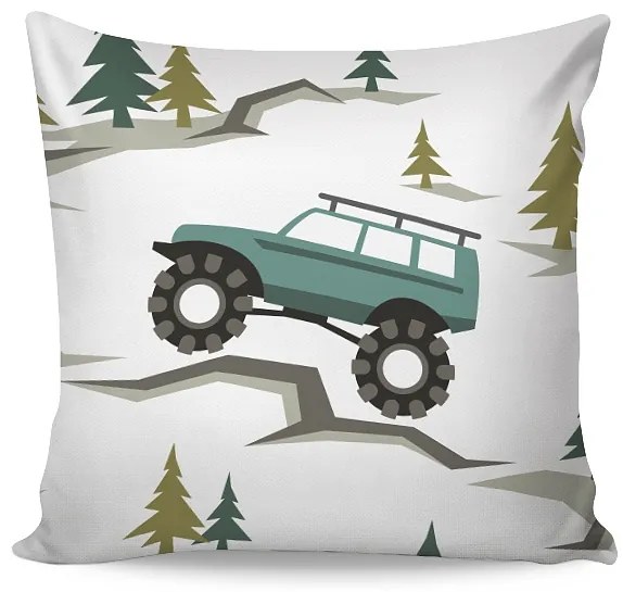 Matějovský povlak na polštář Truck 40x40cm bavlna deluxe digitál