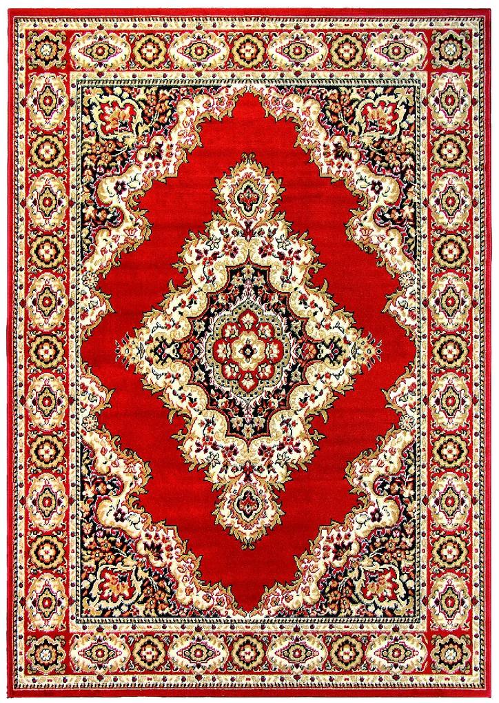 SINTELON Kusový koberec Practica 58/CMC BARVA: Červená, ROZMĚR: 300x400 cm