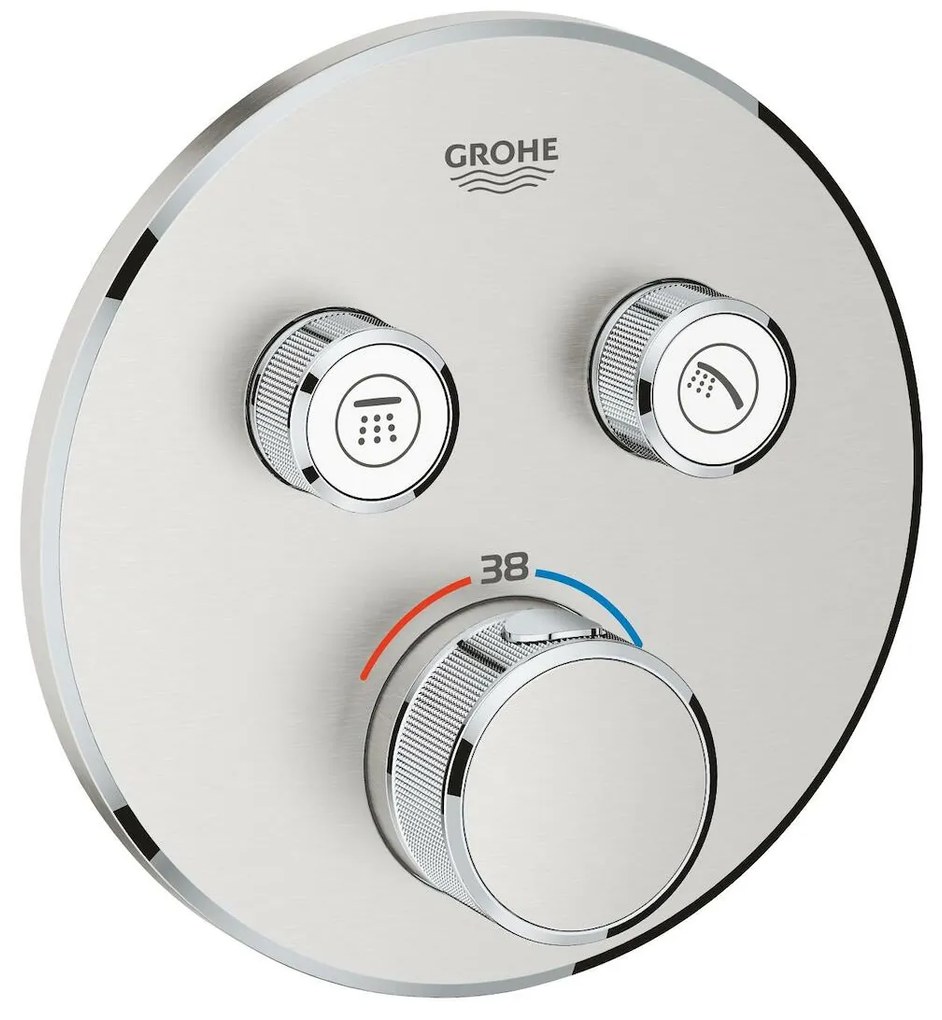 Termostat Grohe Smart Control s termostatickou baterií supersteel 29119DC0