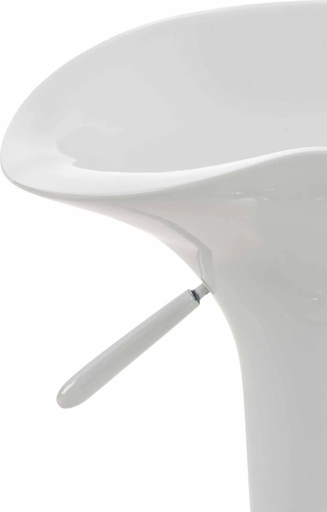 Sada 2 barových židlí Saddle – bílá
